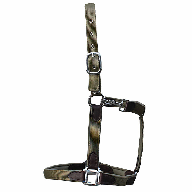 Halter Cholet nylon neoprene leather